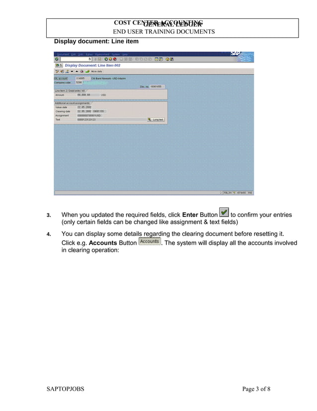 Fbra gl reset cleared items | PDF