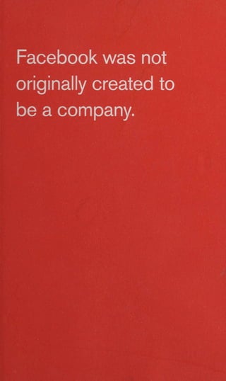Facebook's Little Red Book (Updated 2024) | PDF