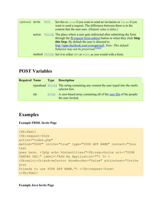 Fb request form guide | PDF