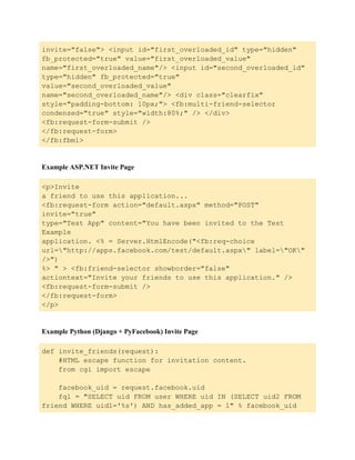 Fb request form guide | PDF