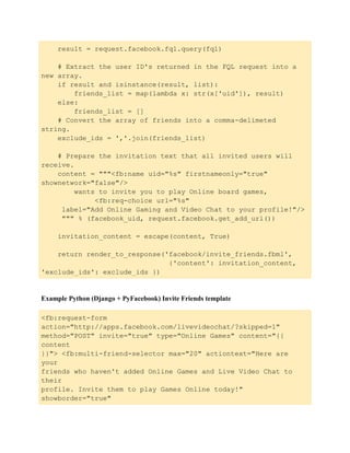 Fb request form guide | PDF