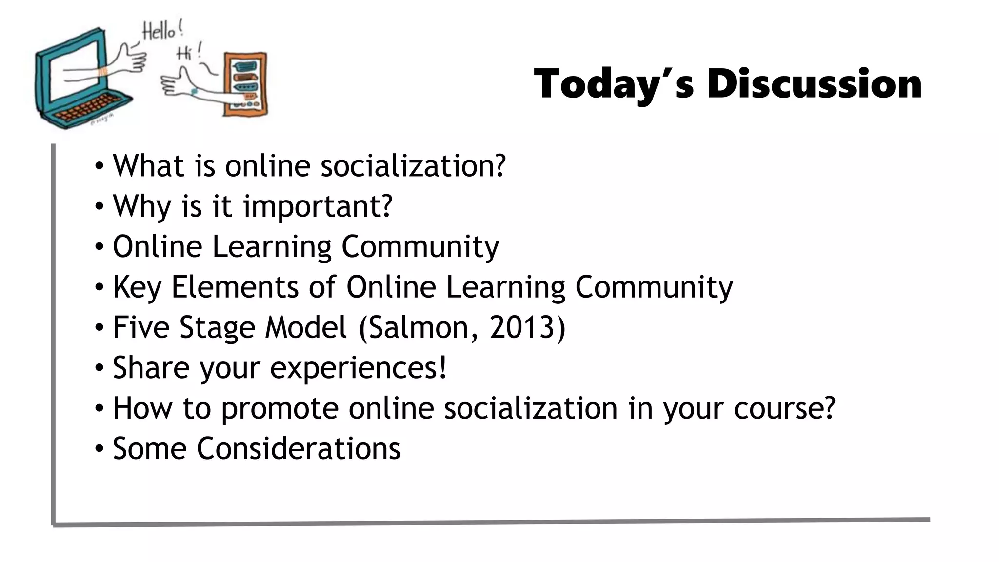Online Socialization | PPT
