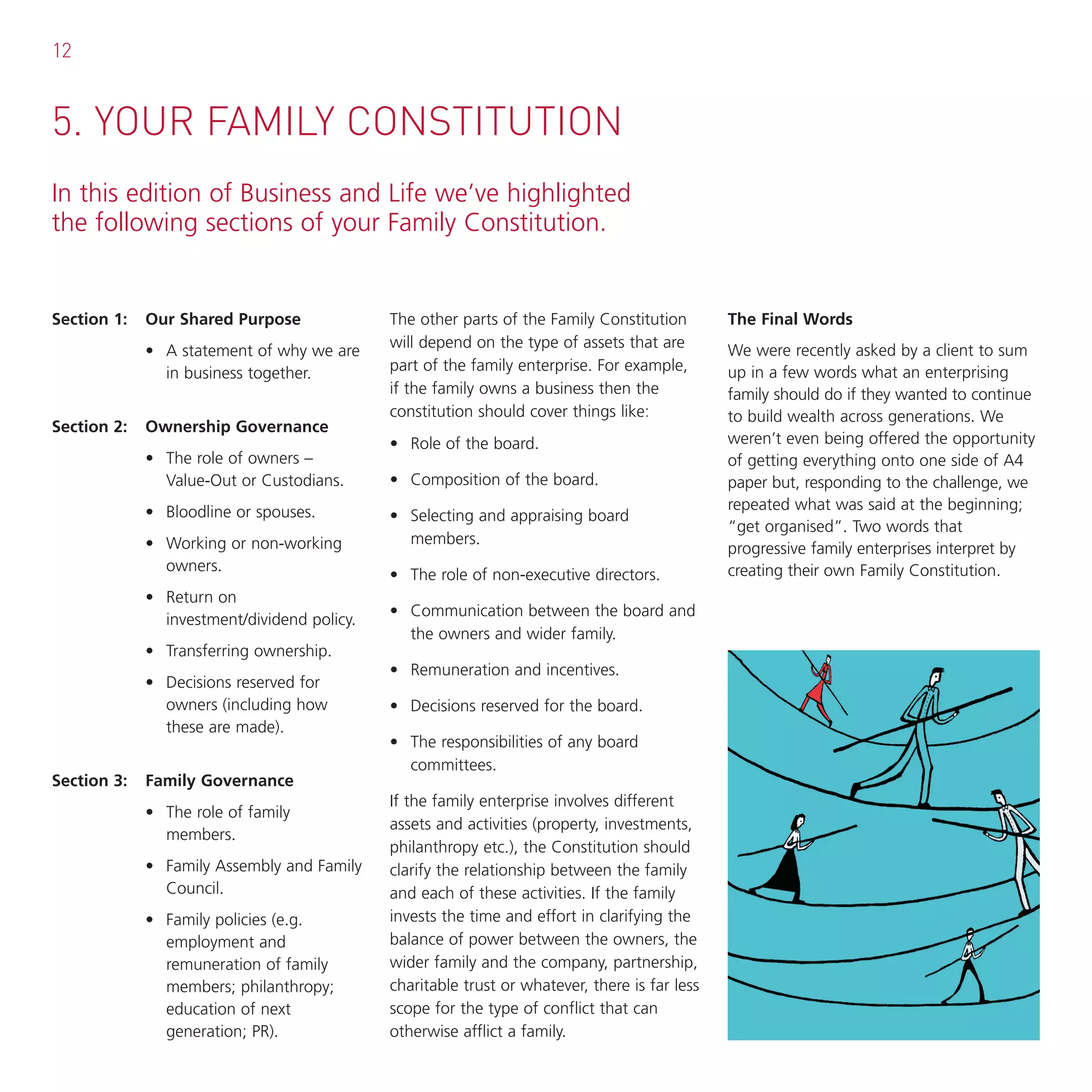 Family Business Solutions Your Guide to a Family Constitution | PDF