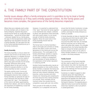 Family Business Solutions Your Guide to a Family Constitution | PDF