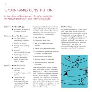 Family Business Solutions Your Guide to a Family Constitution | PDF