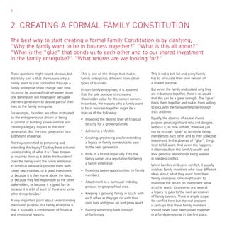 Family Business Solutions Your Guide to a Family Constitution | PDF