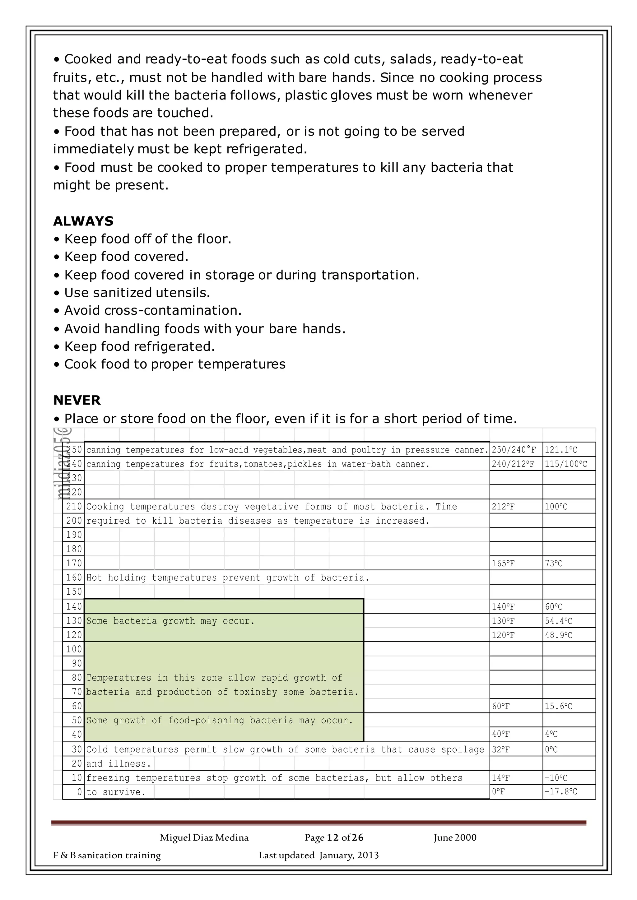 Vessel sanitation program | DOCX