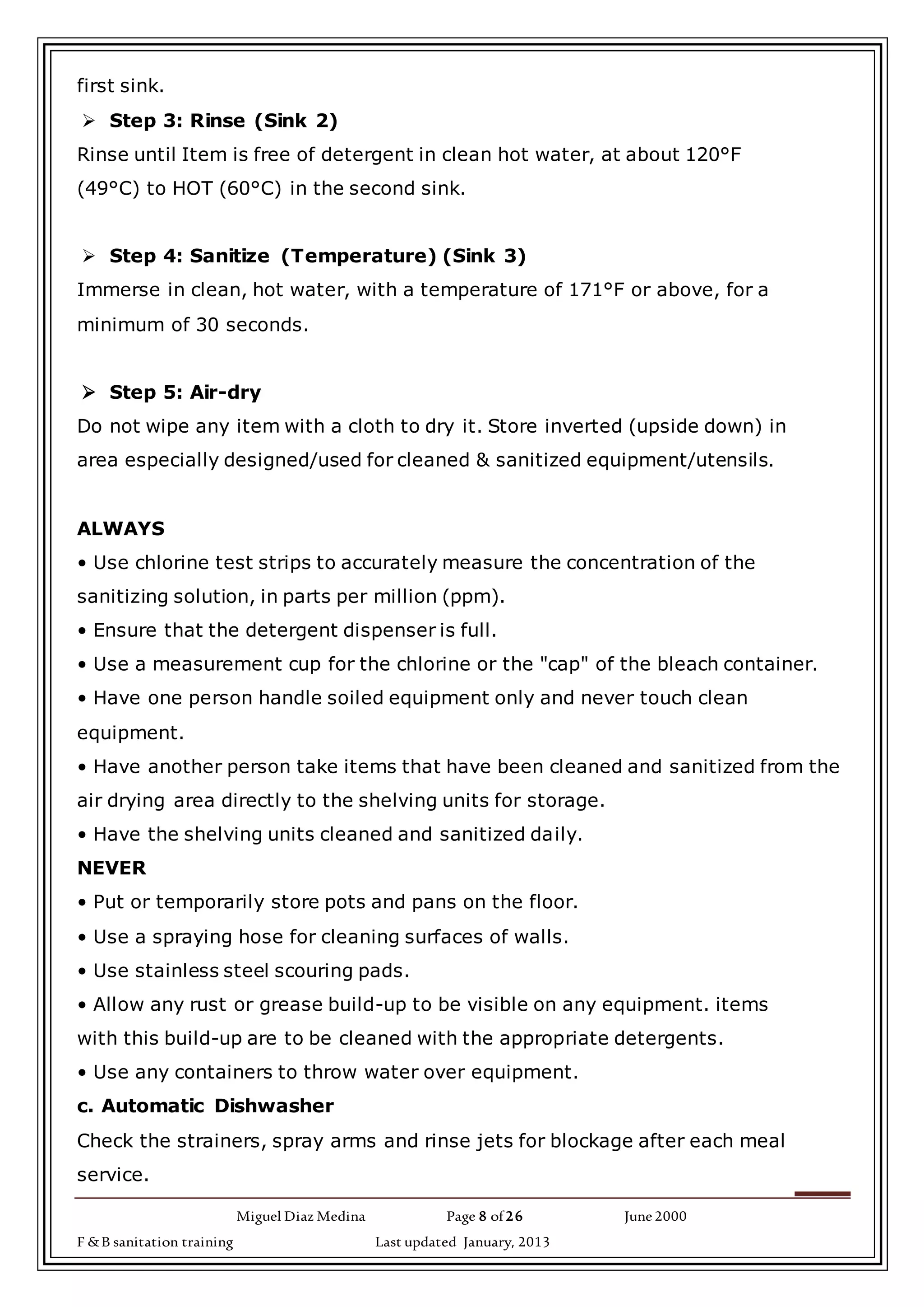 Vessel sanitation program | DOCX