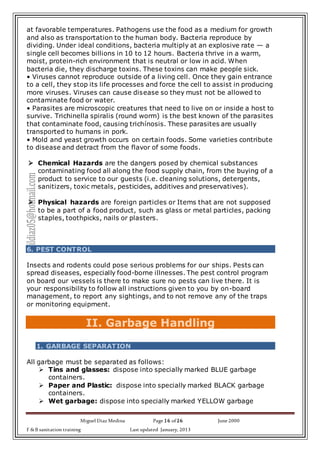 Vessel sanitation program | DOCX