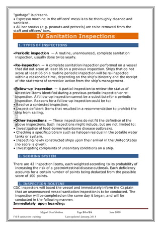 Vessel sanitation program | DOCX