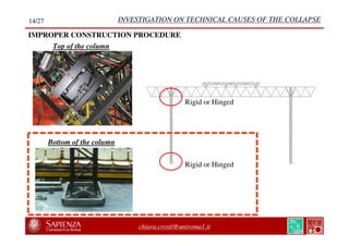 Back-analysis of the collapse of a metal truss structure | PPT