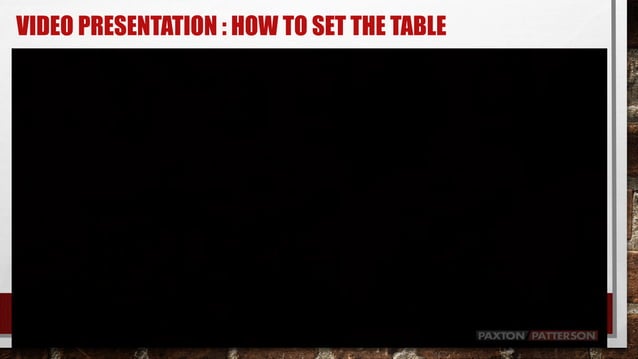 FBS Lesson 1.3.1 Setup Tables in the Dining Area part 1.pptx