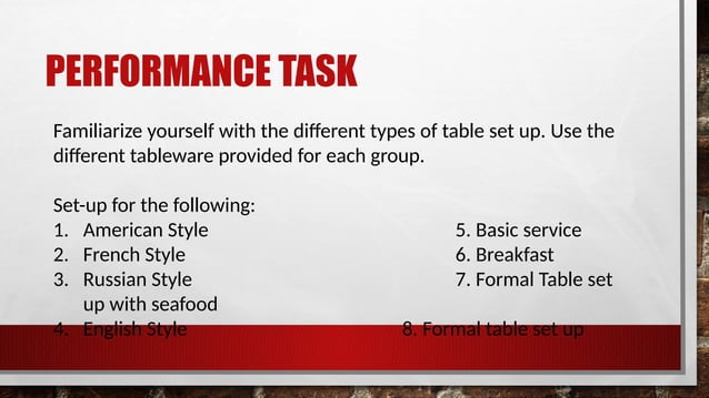 FBS Lesson 1.3.1 Setup Tables in the Dining Area part 1.pptx