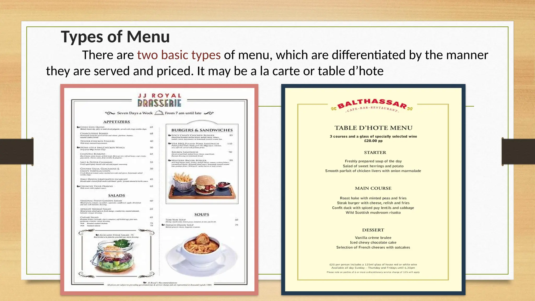 FBS Lesson 2.3 Take Food and Beverage Orders.pptx