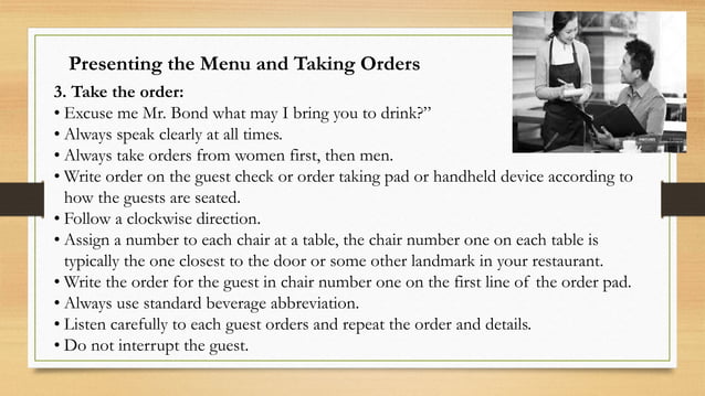 FBS Lesson 2.3 Take Food and Beverage Orders.pptx