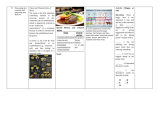 FOOD AND BEVERAGE SERVICES QUARTER 3 WEEK 1 DLL | DOCX