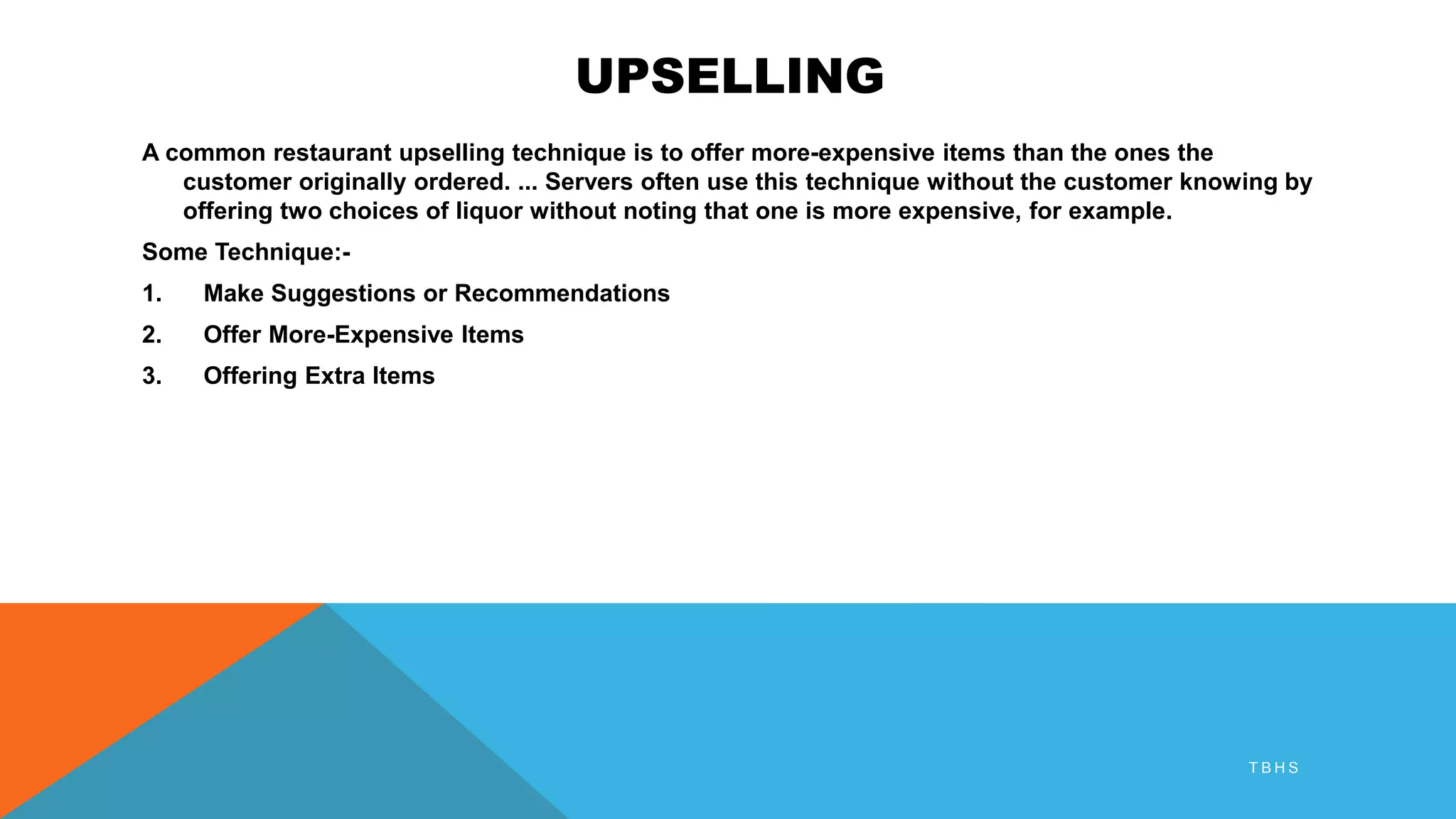 service sequence and welcoming the guest | PPTX