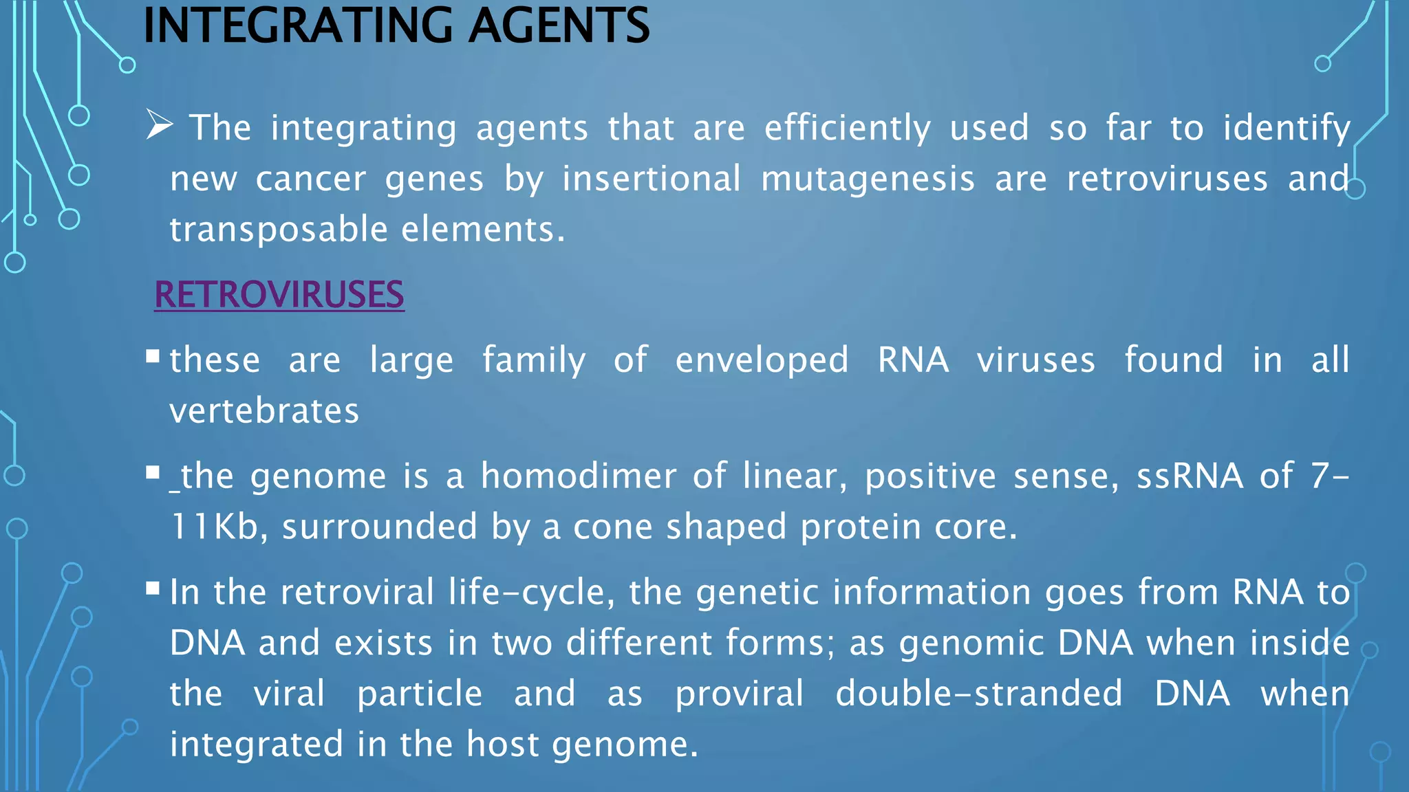 insertional mutagenesis | PPTX