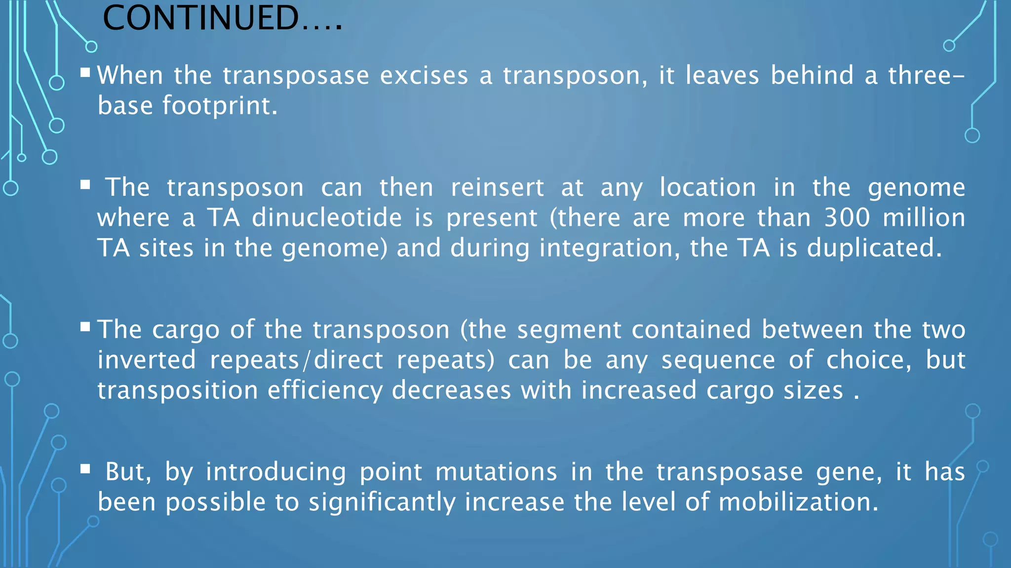 insertional mutagenesis | PPTX