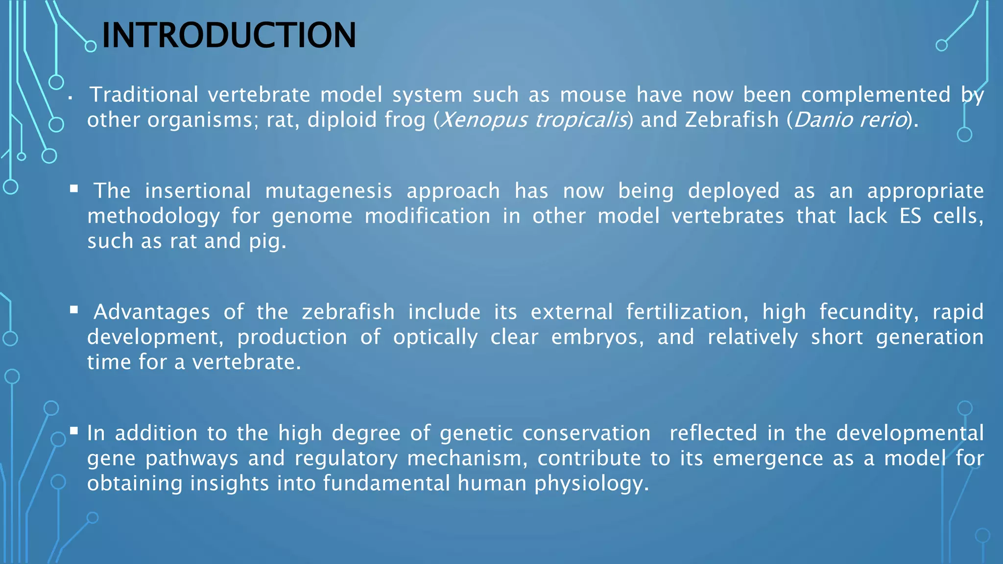 insertional mutagenesis | PPTX