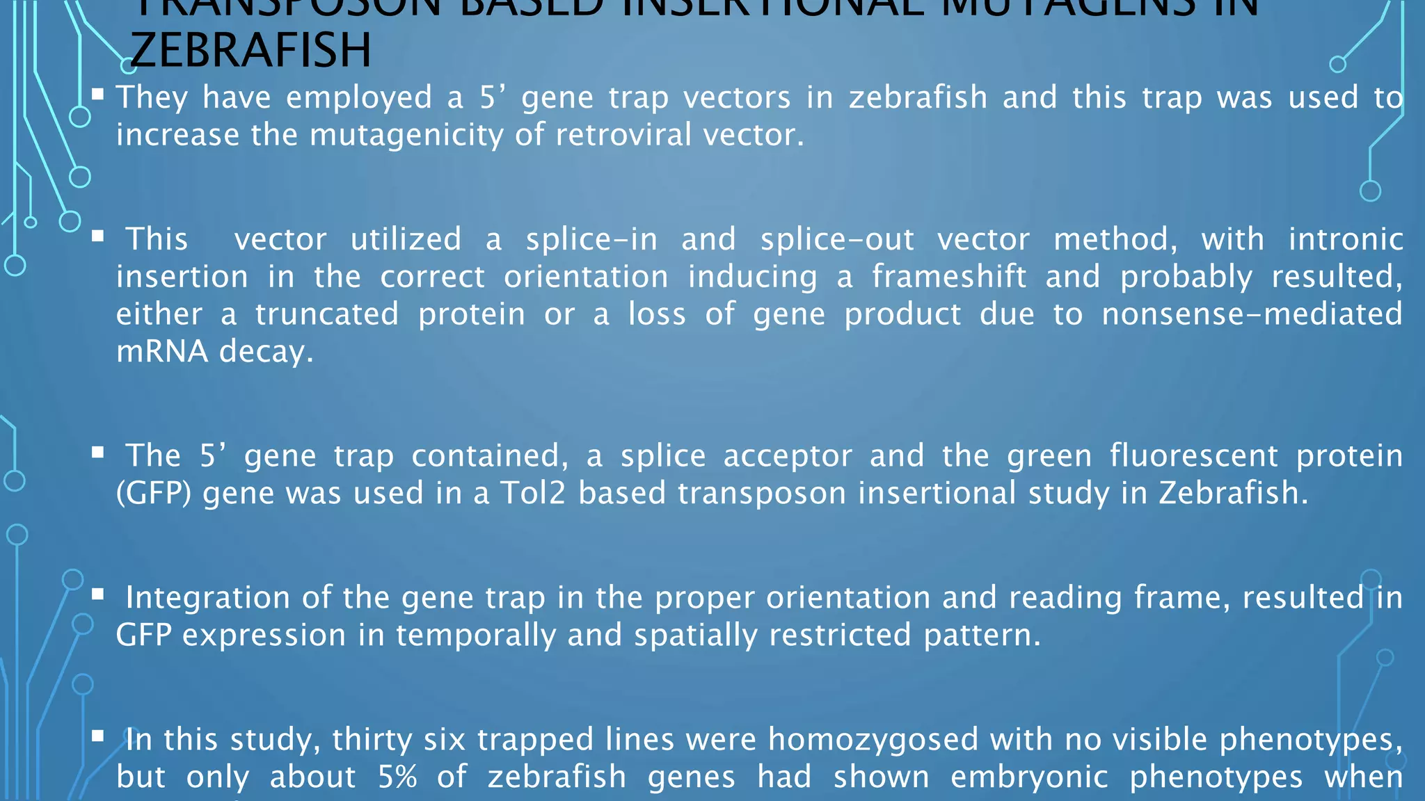 insertional mutagenesis | PPTX