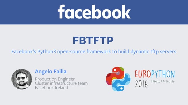 FBTFTP: an opensource framework to build dynamic tftp servers | PPT