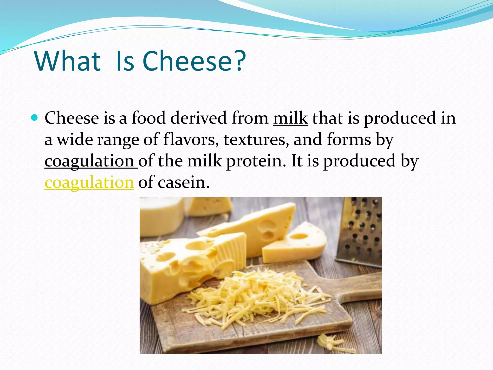 The Story of Cheese ... F&B | PPTX