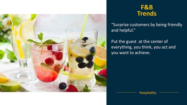 F&B trends | PPT