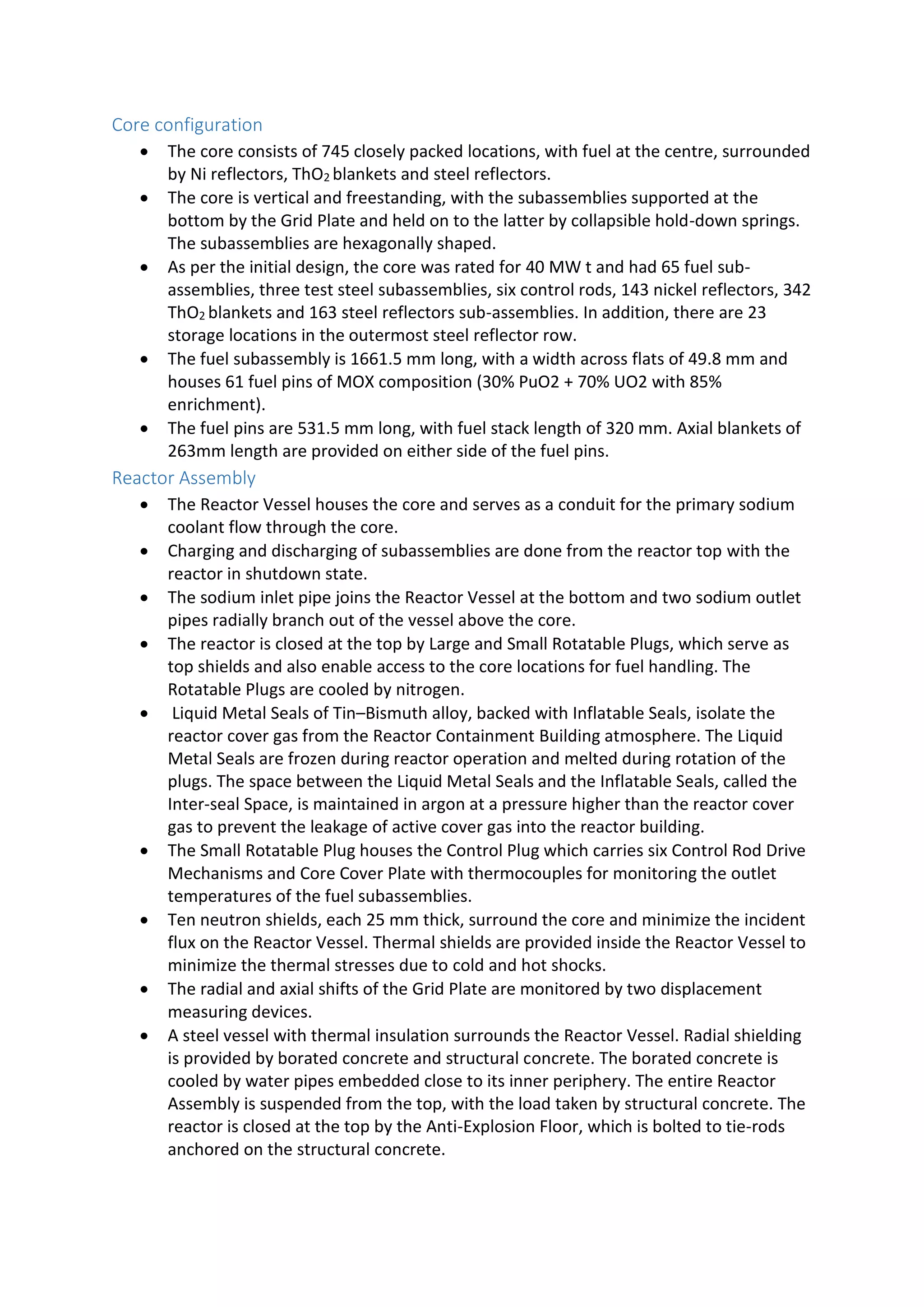 Fast Breeder Test Reactor | PDF