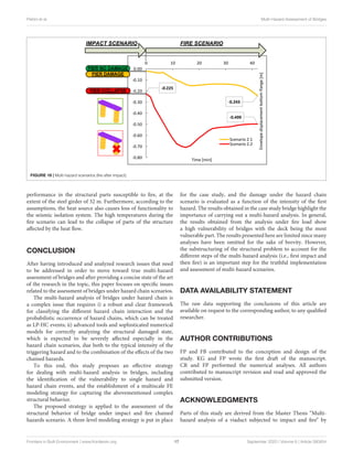 Multi-Hazard Assessment of Bridges in Case of Hazard Chain: State of ...