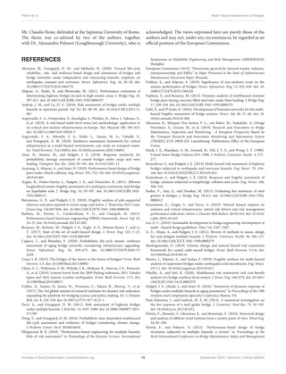Multi-Hazard Assessment of Bridges in Case of Hazard Chain: State of ...