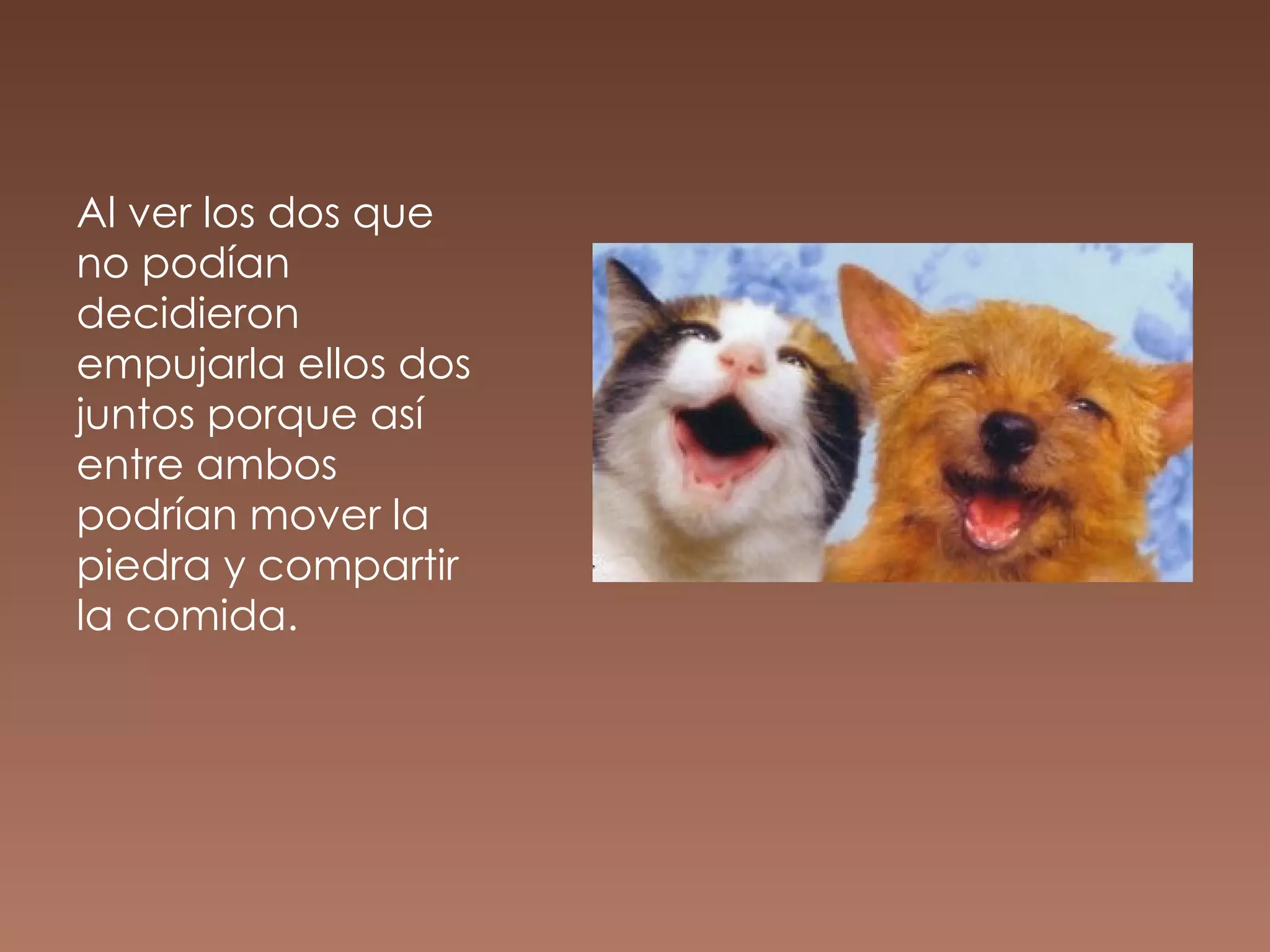 Fábula del perro y el gato | PPT | Cats | Pets