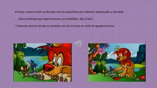 Fábula león y ratón.pptx