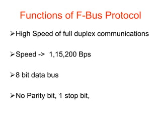 F-Bus Protocol - R.D.Sivakumar | PPT