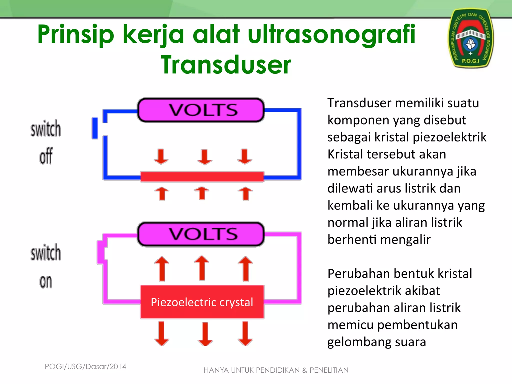Pogi, usg, 2014, final, 5. prinsip fisika dasar & biosafety pemeriksaan ...