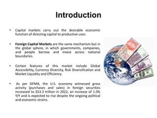 Foreign Capital Market and Instruments Explained | PPT