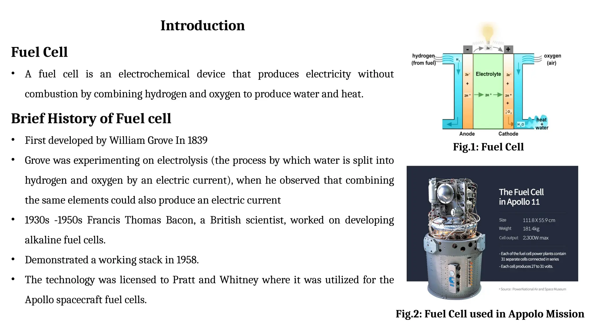 PPT of Fuel Cell Fundamentals and Types of Fuel Cells | PPTX