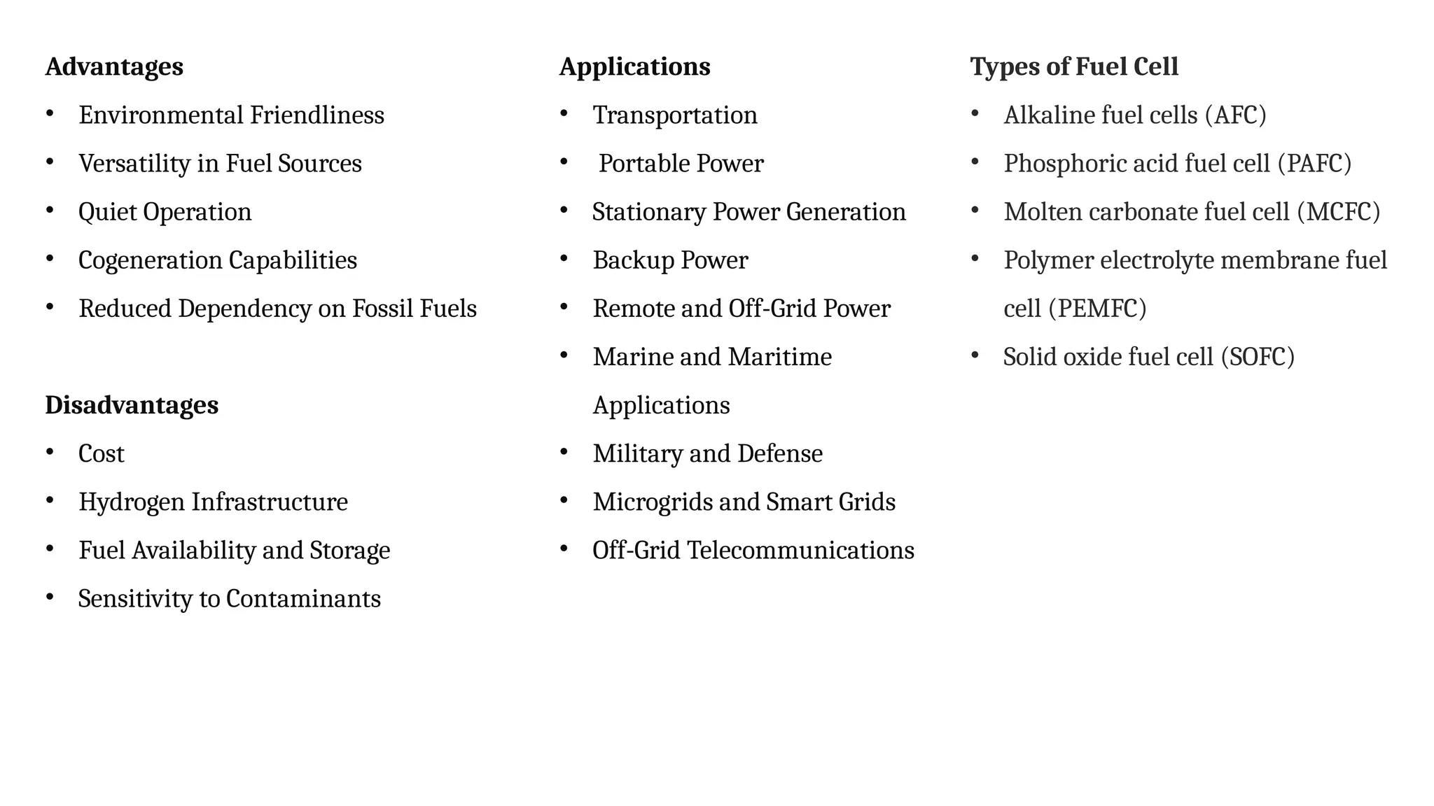 PPT of Fuel Cell Fundamentals and Types of Fuel Cells | PPTX
