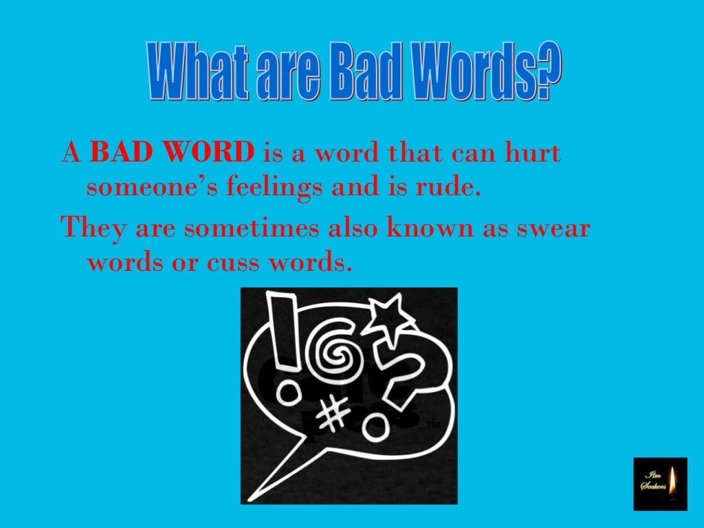 Bad Words Bad Words