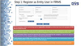 FC-GPR- Procedures to file and Practical Issues | PPTX