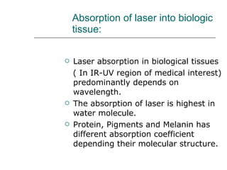 Laser On Soft Tissue. | PPT