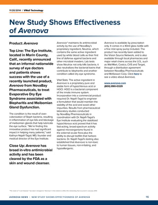 Avenova News Booklet | PDF