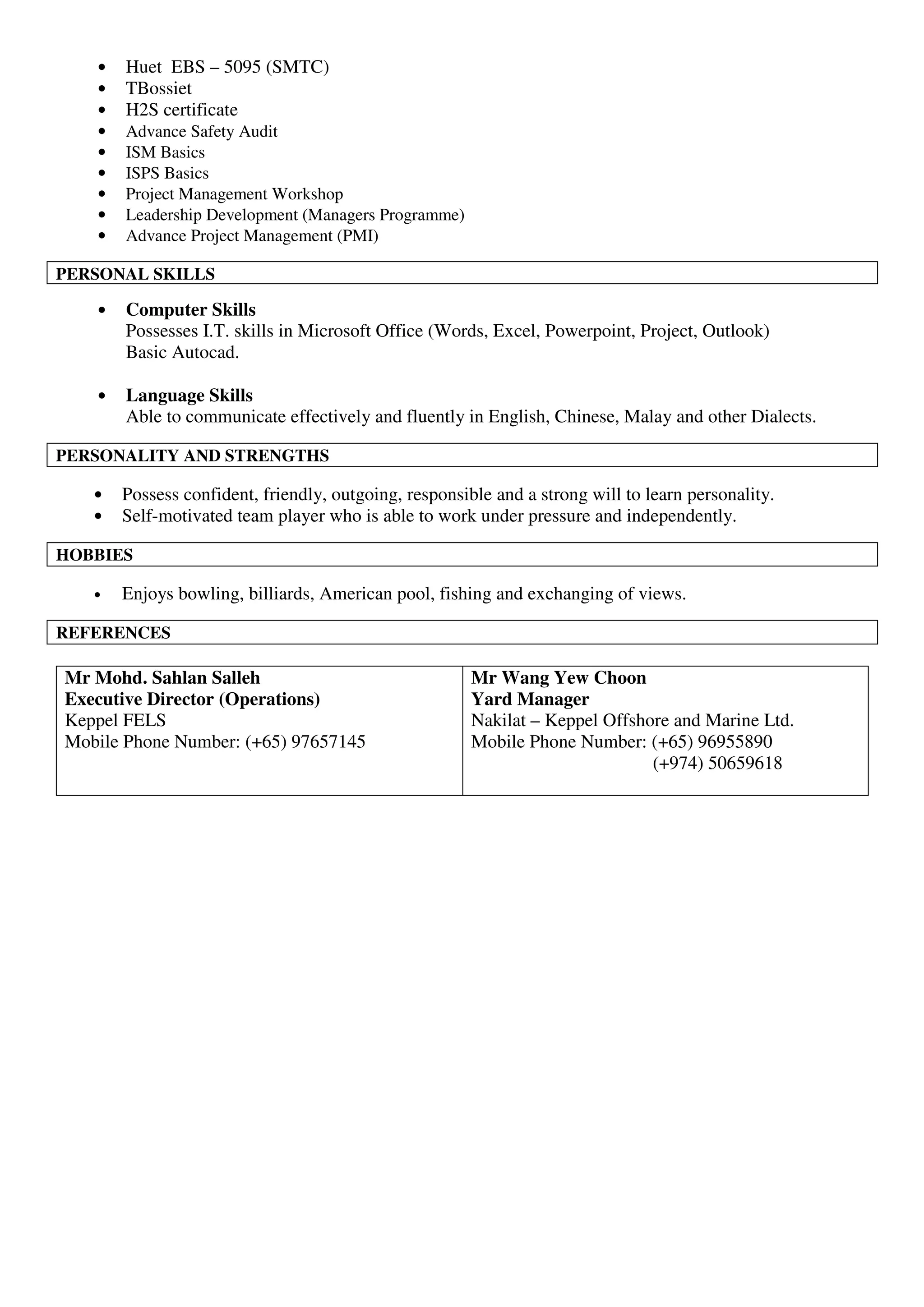 Michael CV 2016 | PDF