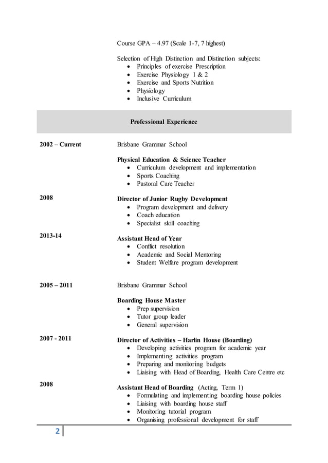 CV - Carl Marshall | PDF