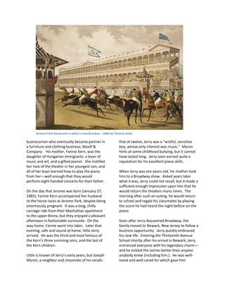 SHOW BOAT STUDY GUIDE | PDF