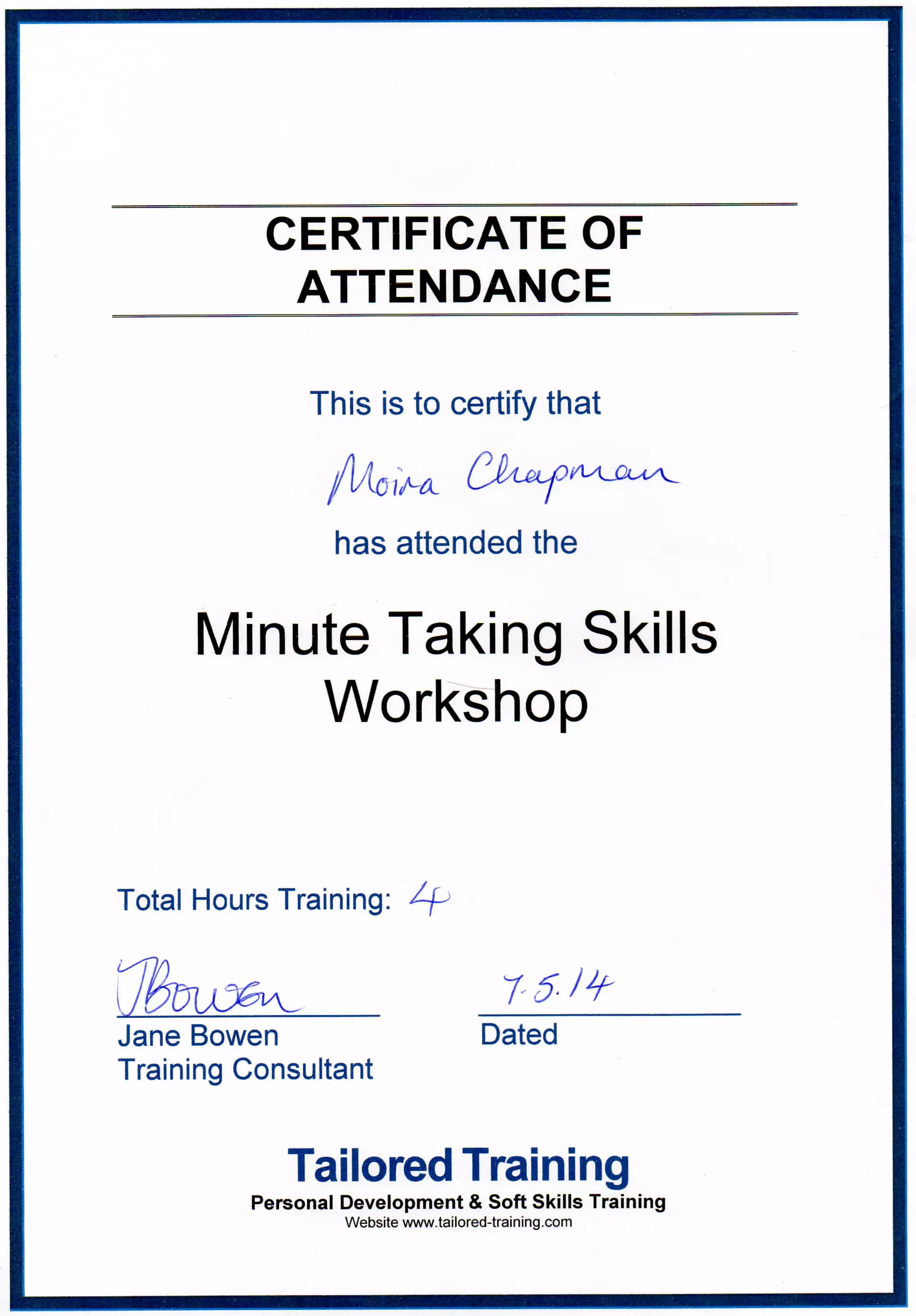 SCDC external Minute Taking Course | PDF