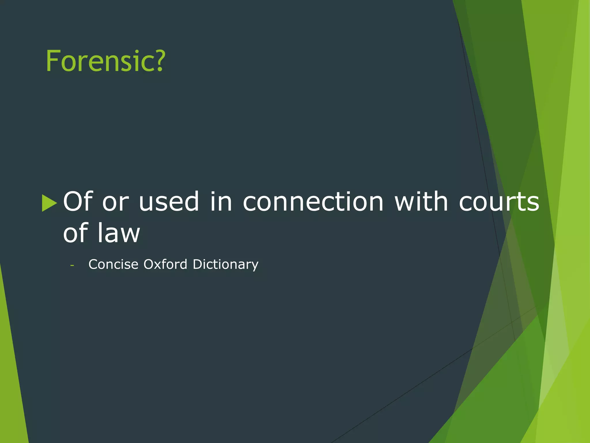 Forensic Occupational Therapy | PPTX