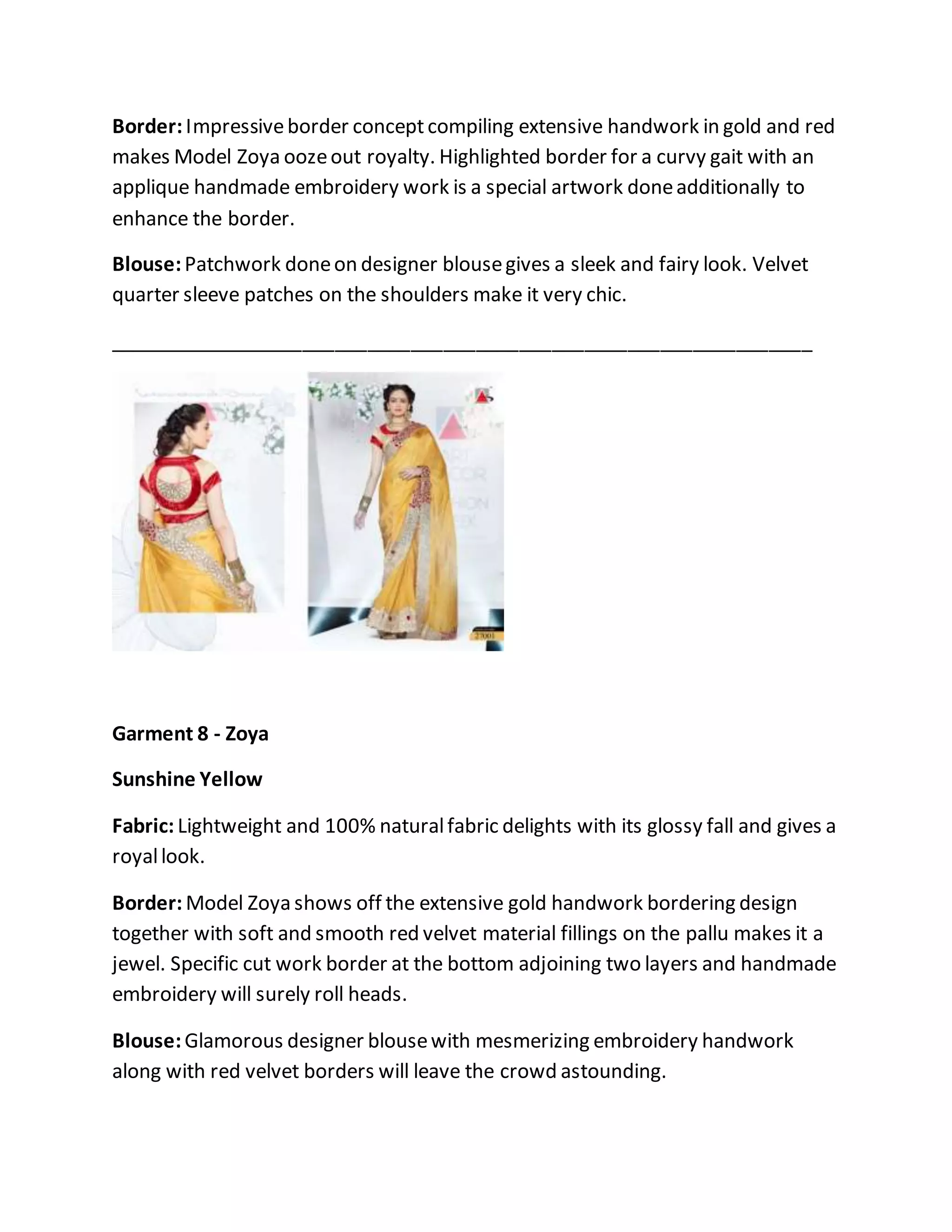 Art Decor designer garments | DOCX | Needlework | Arts and Crafts