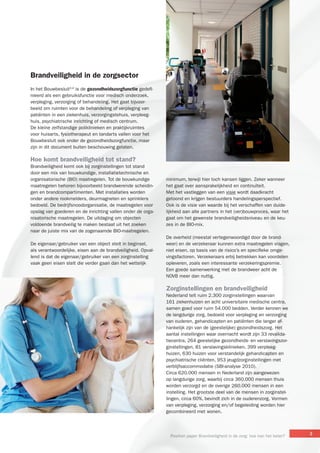 NOVB publicatie brandveiligheid in de zorg | PDF