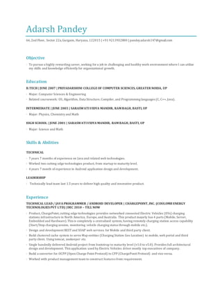 Adarsh_Pandey_Resume | DOCX